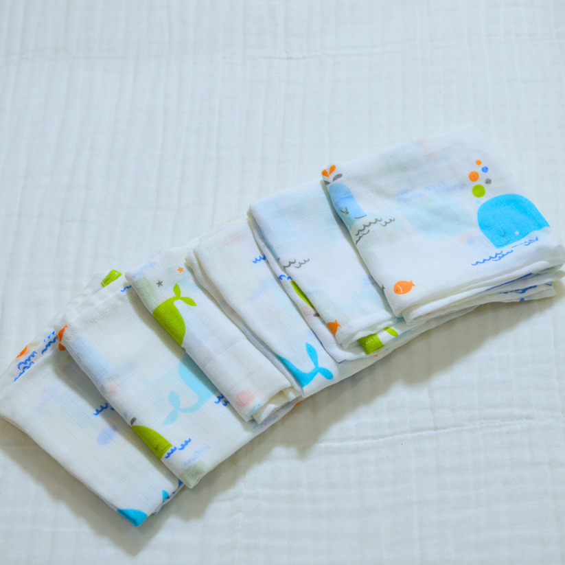 Muslin Cloth Nappies 6 Pack - 21" x 21" – BabySpace Shop